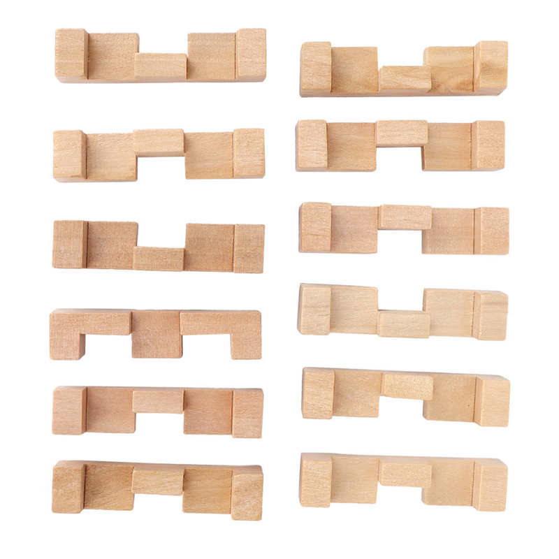 Brain Teaser Toy Relax Prevent Alzheimer Wooden Pu... – Grandado