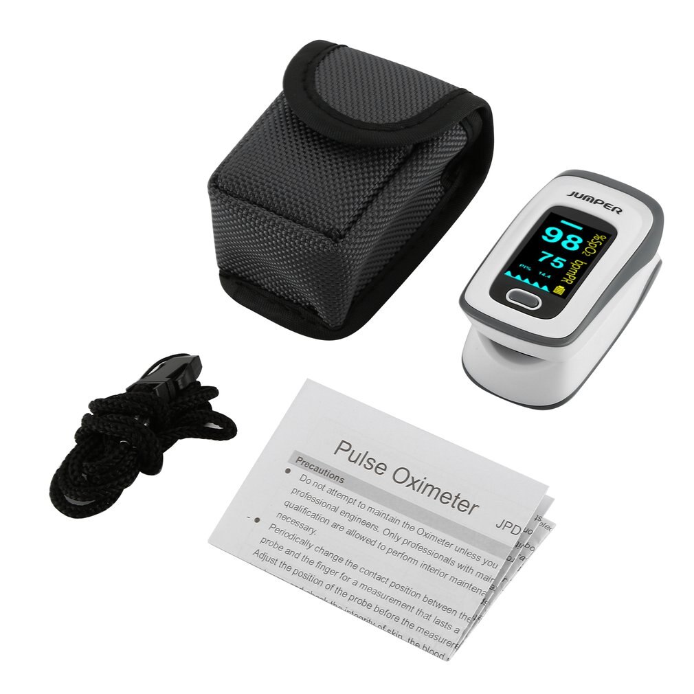 1 Set Fingertip Oximeter Pulse Oximeter Display Ox... – Vicedeal