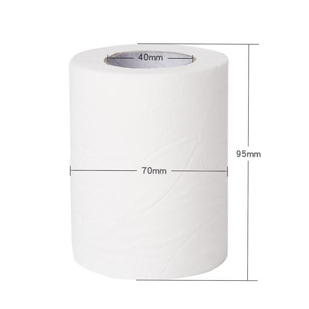 1pc 3 Layer Toilet Tissue Big Native Pulp Paper Ho... – Grandado