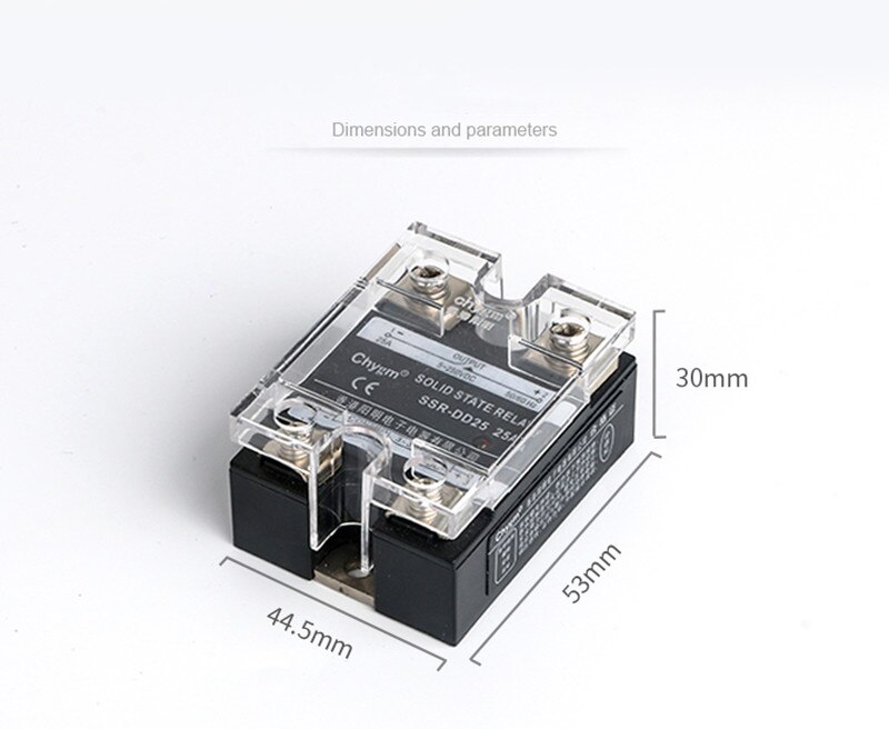 SSR 10A/25A/40A/60A/80A DC-DC SSR Single phase Sol... – Vicedeal