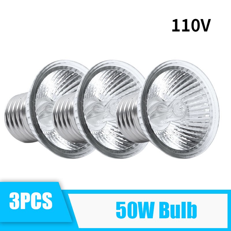 110V UVA+UVB 3.0 Reptile Lamp Set Clip-on Lamp Hol... – Grandado