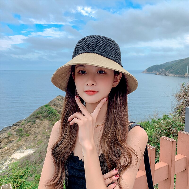 Summer Female Sun Hats Big Brim Classic Bowknot St Grandado