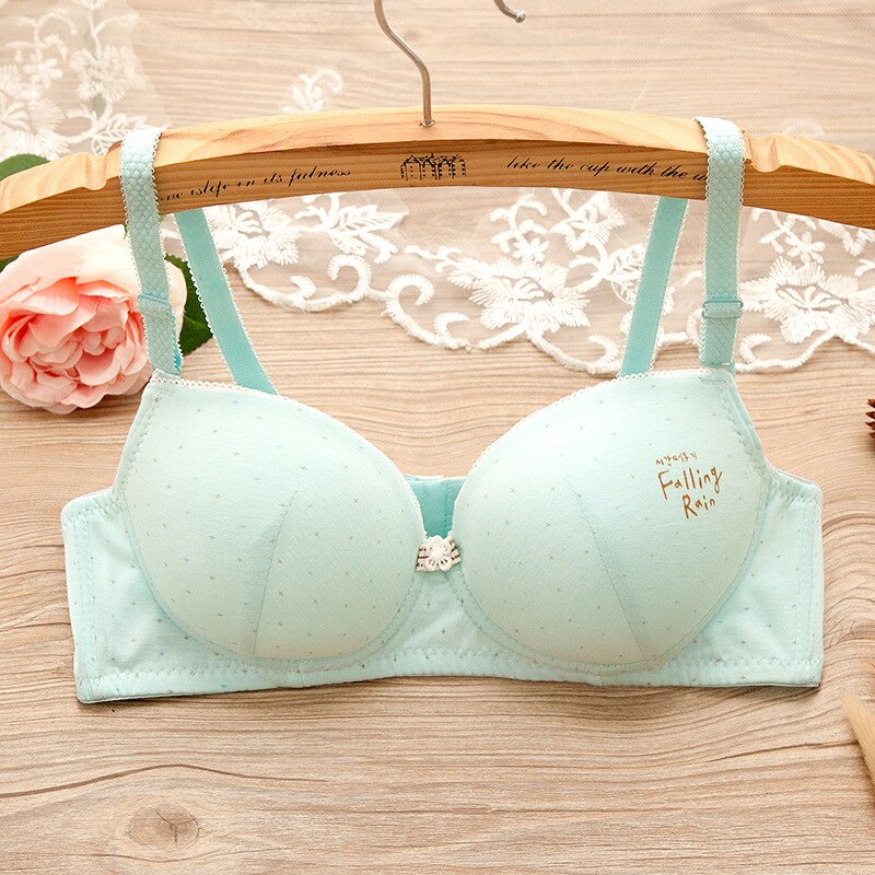 Cute Cotton Comfortable Small Chest Girl Bra High ... – Vicedeal