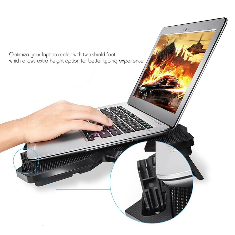 Laptop Cooling USB Powered Slim Flat Notebook Lapt... – Grandado
