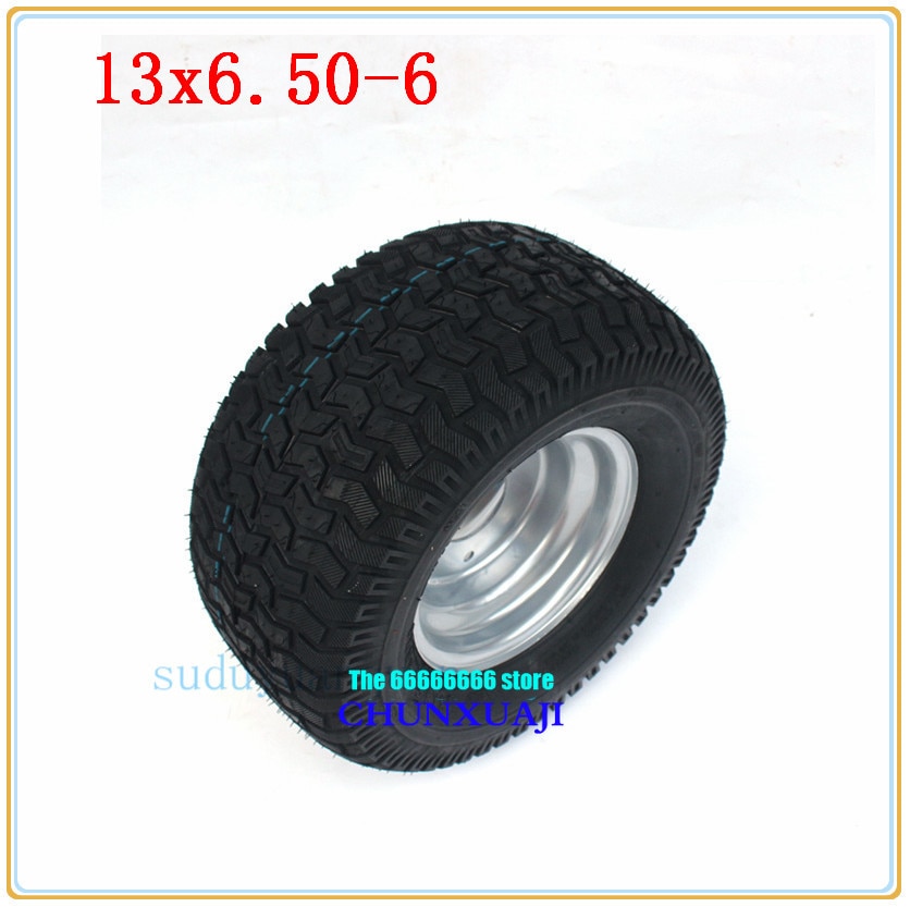 13 inch vacuum tire wheels 13x6.50-6 tyre for 4whe... – Grandado