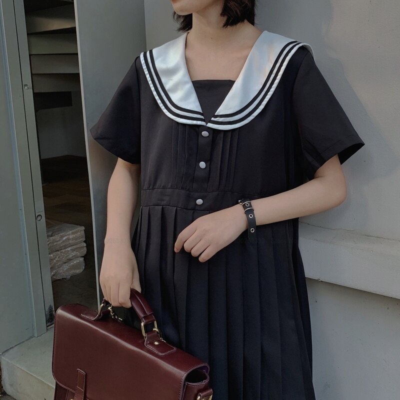 Women Girls Japanese Harajuku College Style Summer... – Grandado