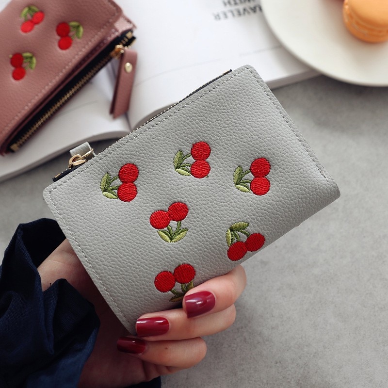 Women's Short Wallet Vertical Zipper Buckle Purse ... – Grandado