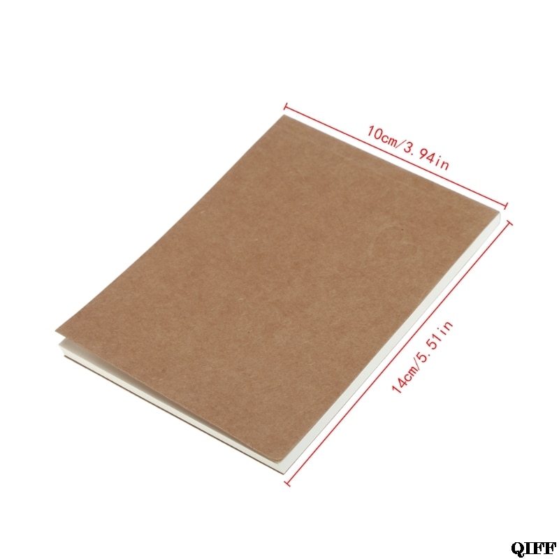 Vintage Retro Kraft Paper Notebook Blank Notepad B... – Grandado