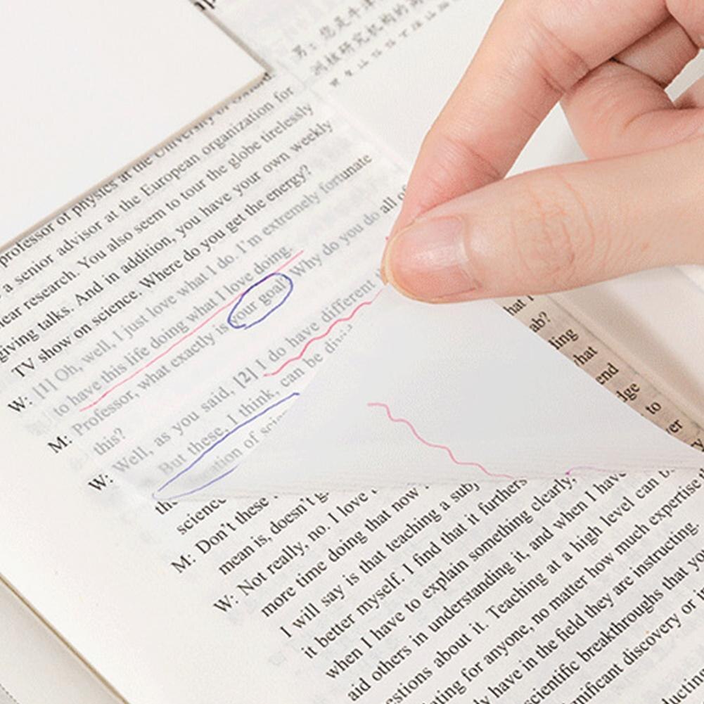 50 Sheets/pack Of Transparent Notepad Waterproof S... – Grandado