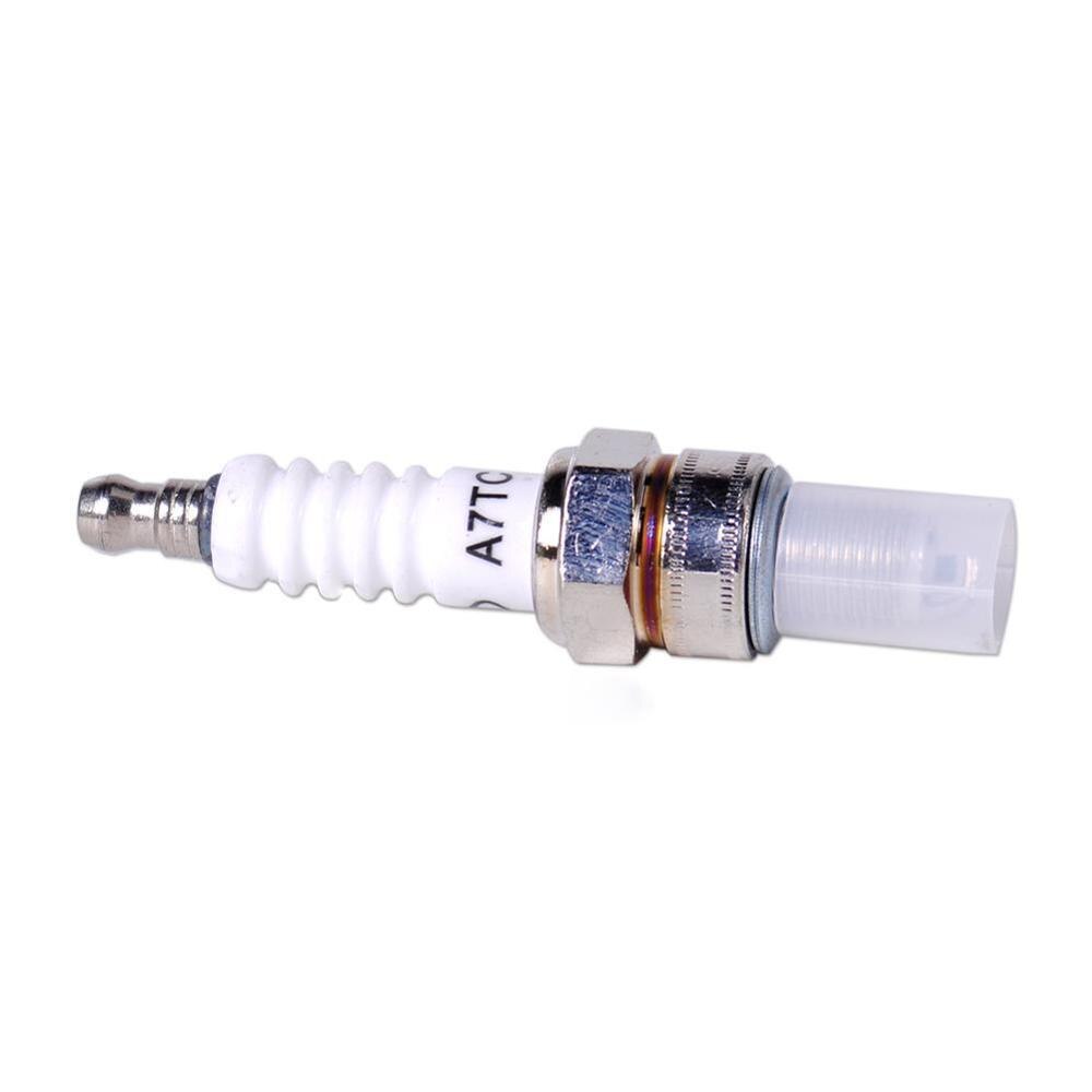White Single Claw Spark Plug A7TC Scooter Motorcyc... – Grandado