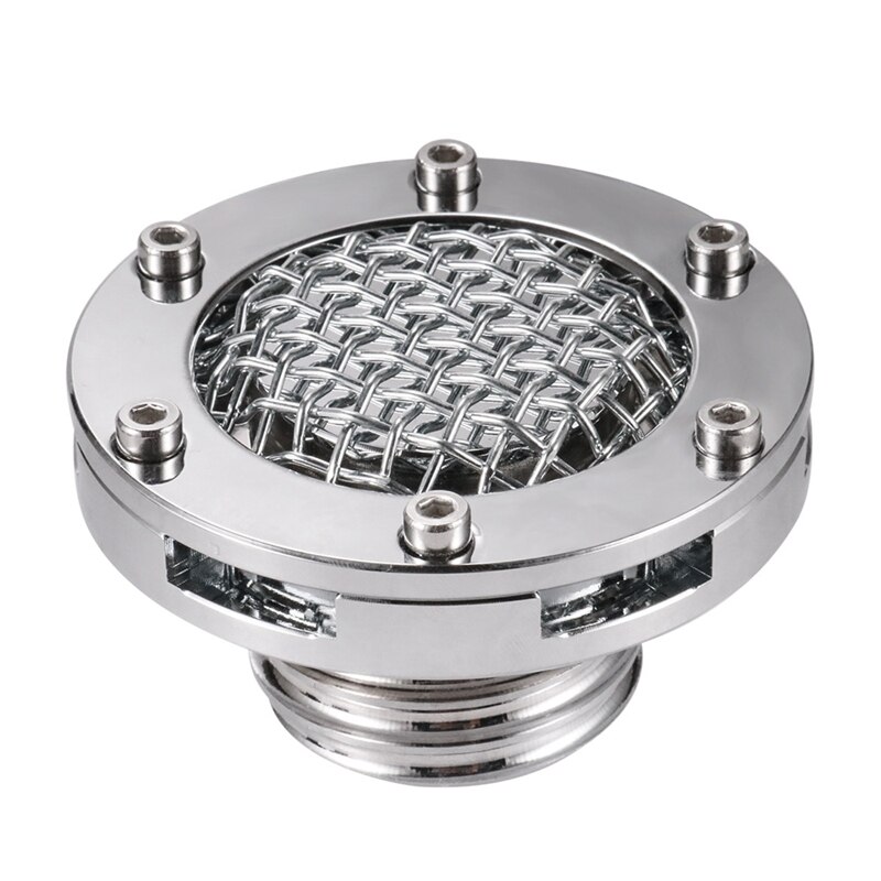 Motorcycle CNC Aluminum Oil Gas Fuel Tank Cap Mesh... – Grandado