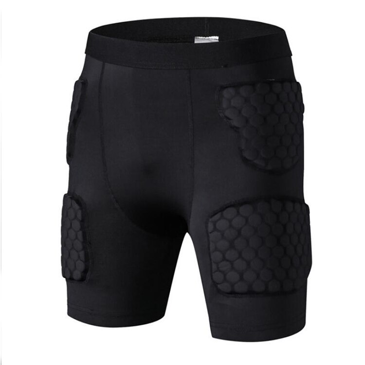 Mens Padded Compression Shorts 5-Pad Football Gird... – Grandado