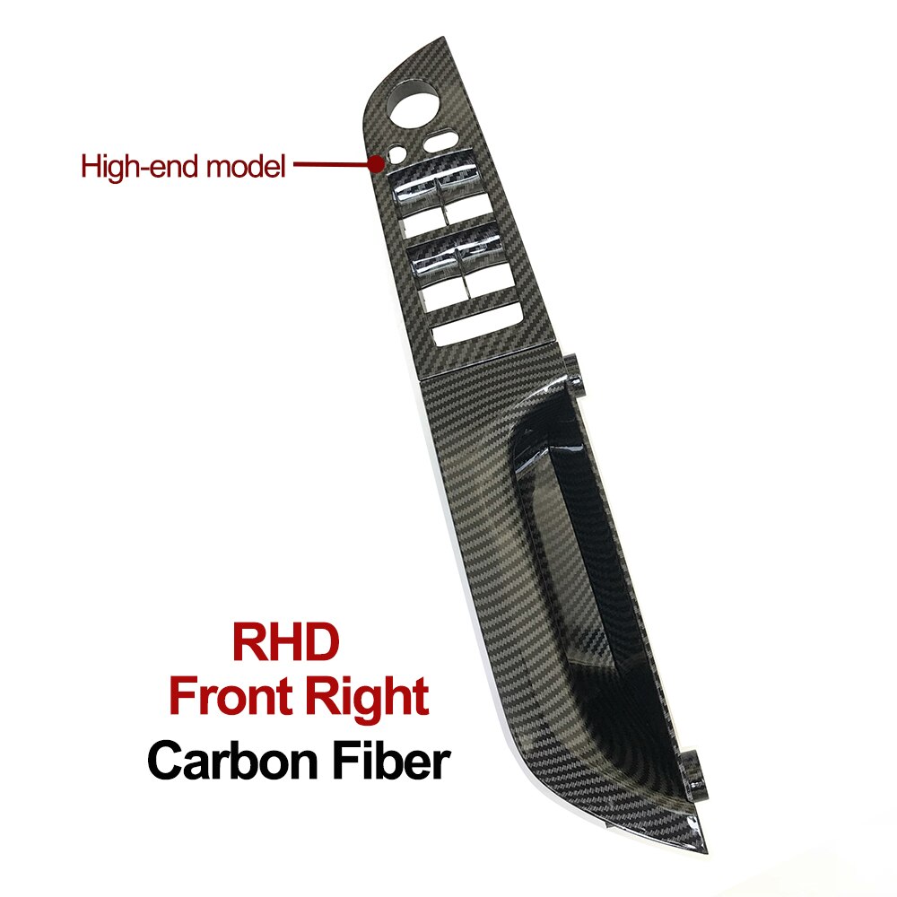 LHD RHD Carbon Fiber Armrest Cover Door Handle Ass... – Grandado