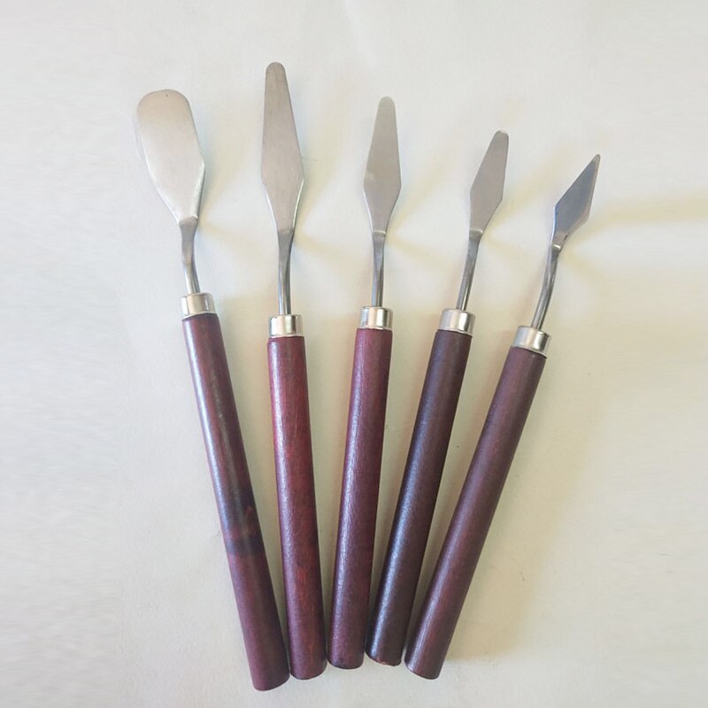 5Pcs Mixed Stainless Steel Spatula Kit Palette Kni... – Vicedeal