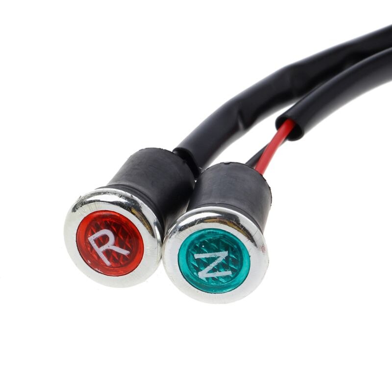 2Pcs Neutral Reverse Motorcycle N/R Light Indicato... – Grandado