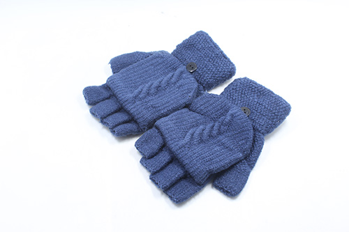 Women's Winter Gloves Without Fingers Knitting Woo... – Vicedeal