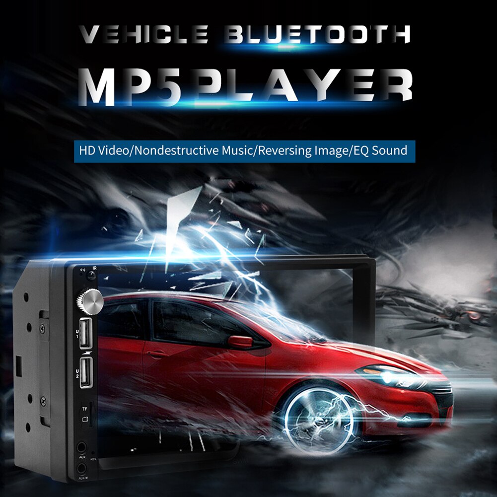 7 Inch Car Stereo MP5 Player 2 Din HD Car Radio MP... – Grandado