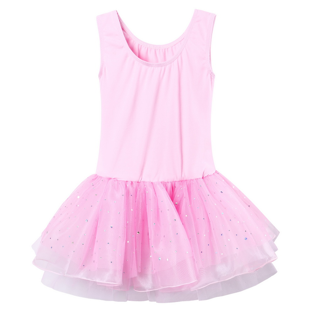 BAOHULU Pink Cotton Ballet Dress Dance Tutu Lace T... – Grandado