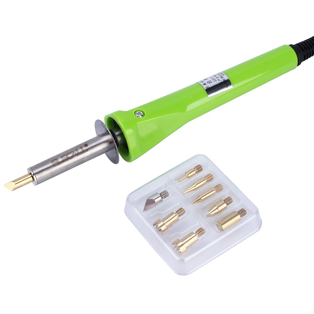 ELECALL ESI-118 Soldering Iron Tool Set Wood Pyrog... – Vicedeal