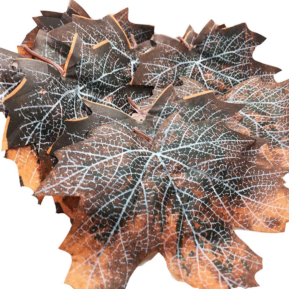 LanLan 12 Pcs/Set Pet Artificial Leaves Pet Habita... – Grandado