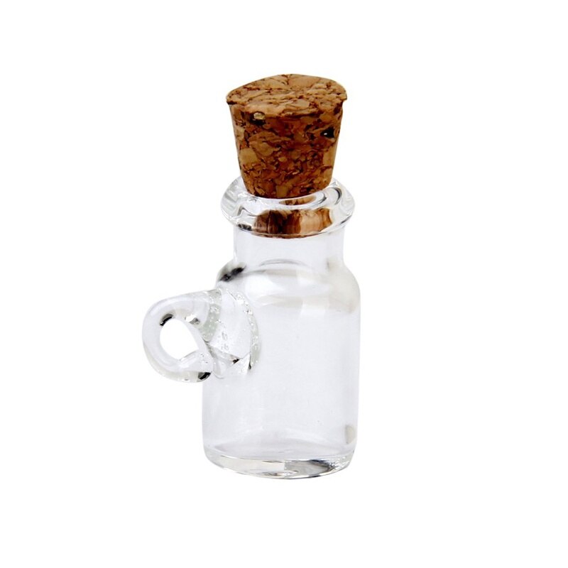 10 Pcs Mini Wens Fles Waterkoker Glas Vorm Kurk Fl... – Grandado