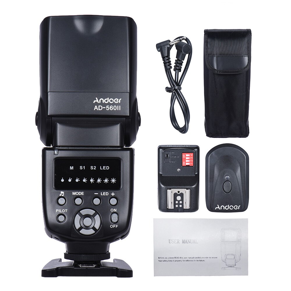 Andoer AD-560 II Universal Flash Speedlite Speedli... – Grandado