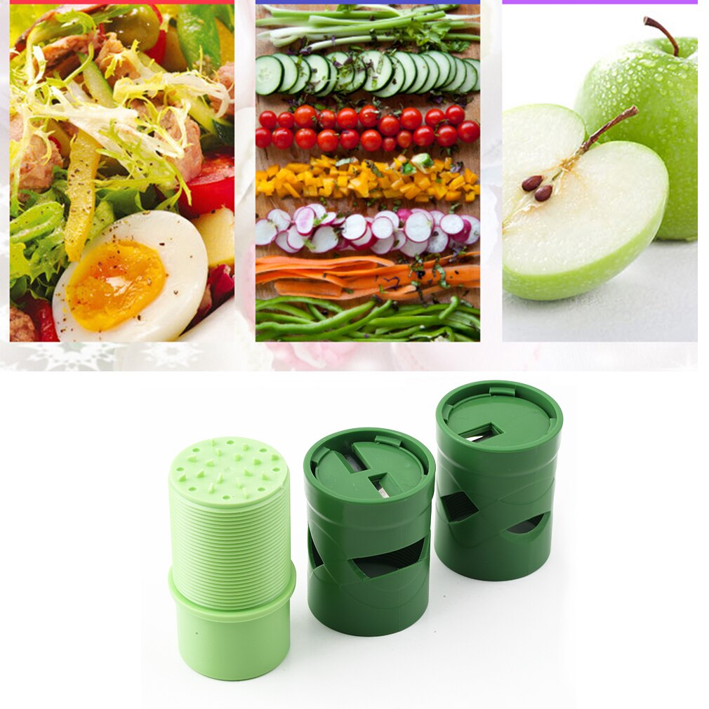 Vegetable food chopper Spiral gadgets VEGGIE TWIST... – Grandado