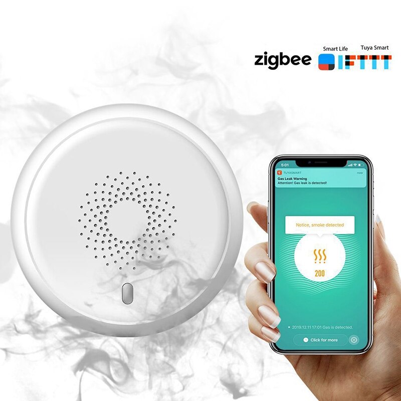 Ceiling-Type Intelligent Smoke Detector Smoke-Sens... – Vicedeal