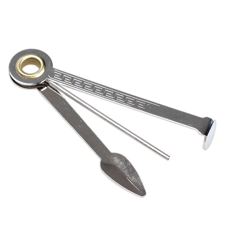 3 in1 Smoking Pipe Cleaner Steel Cleaning Tool Pipe Tamper Cleaning ...