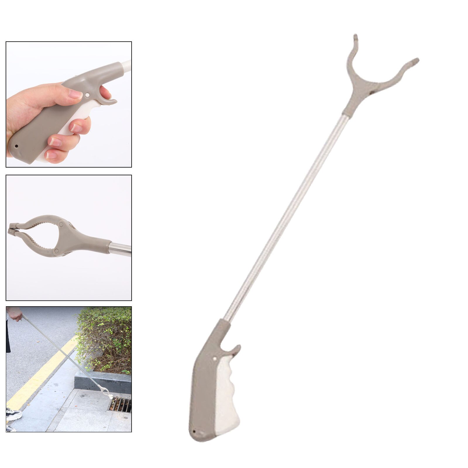 Garbage Picker Pick Up Reacher Handy Picker Up Too... – Grandado