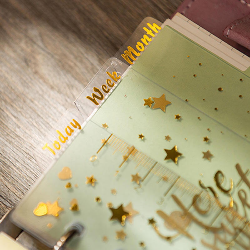 1 Set A5A6 Kawaii Spiral Notebook Divider Cute Fin... – Vicedeal