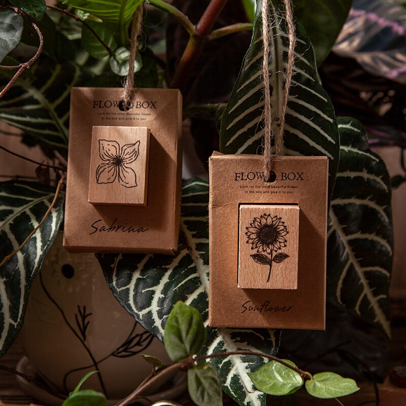Planten Collectie Serie Bloemen Stempel Diy Craft ... – Grandado