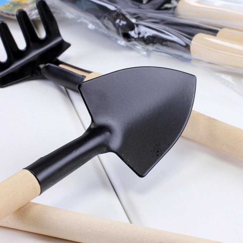 3 pcs Mini Tuinieren Spade Schop Hark Tuin Plant C... – Grandado