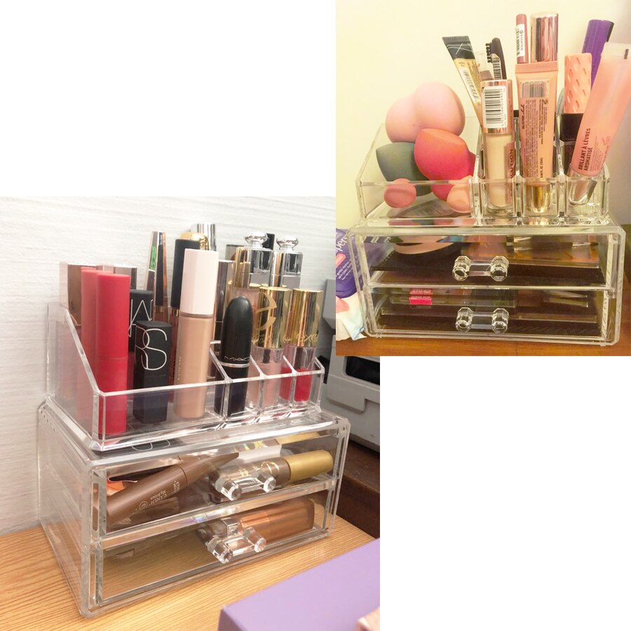 Acrylic Makeup Organizer Storage Box Cosmetic Stor... – Vicedeal