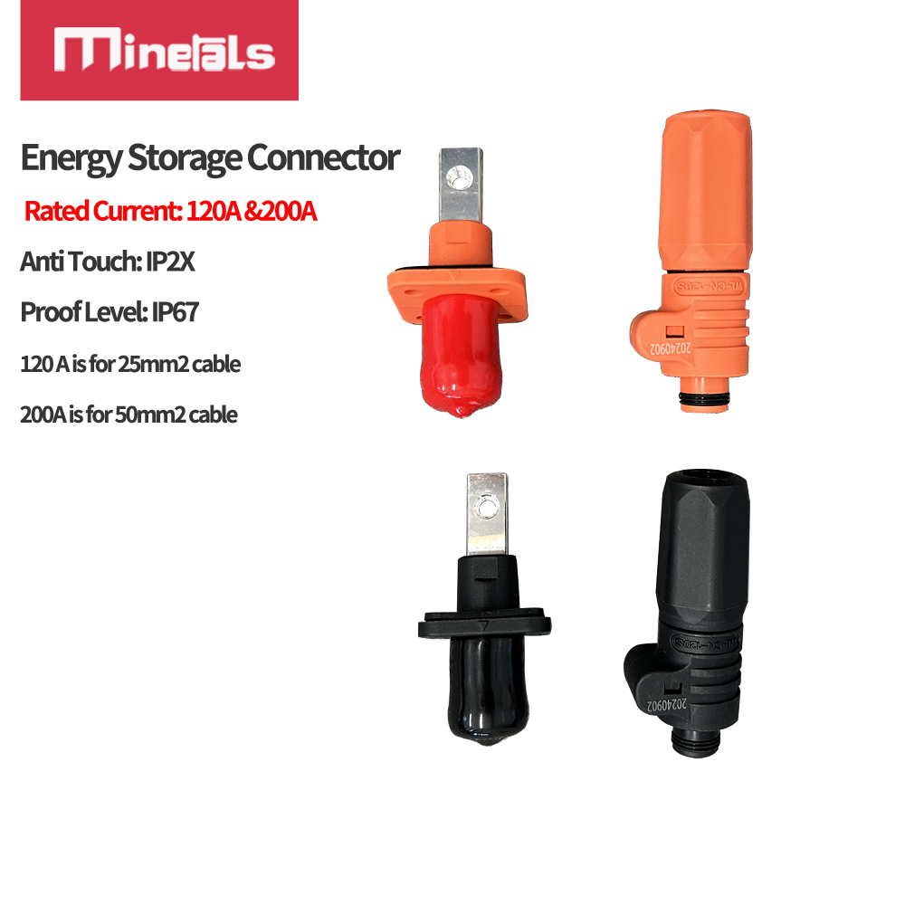 Battery Energy Storage Connector 120A 200A Straigh... – Grandado