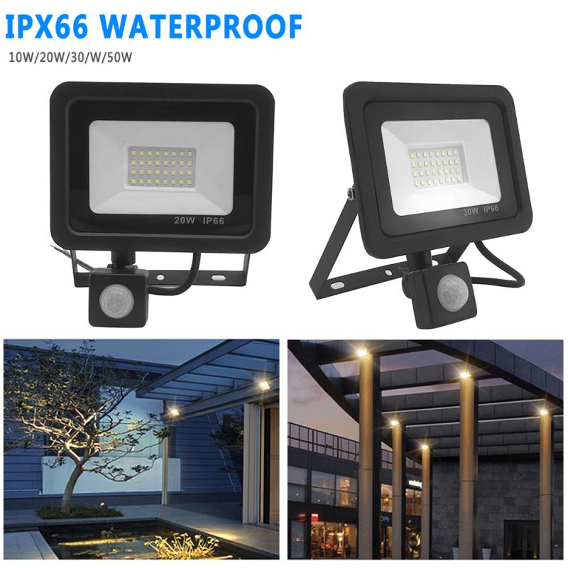 Ultra-thin LED Induction Flood Light Foot Sensor L... – Grandado