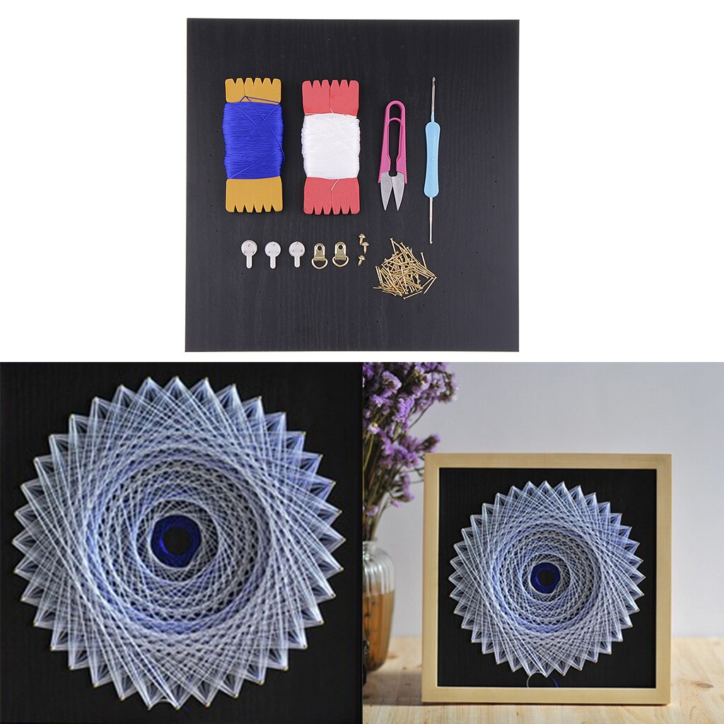 Funny String Art Kit Crafts Project Kit Diy Stereo Grandado