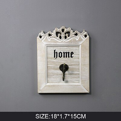 Wall Wooden Key Holder, Decorative Key organizer w... – Grandado