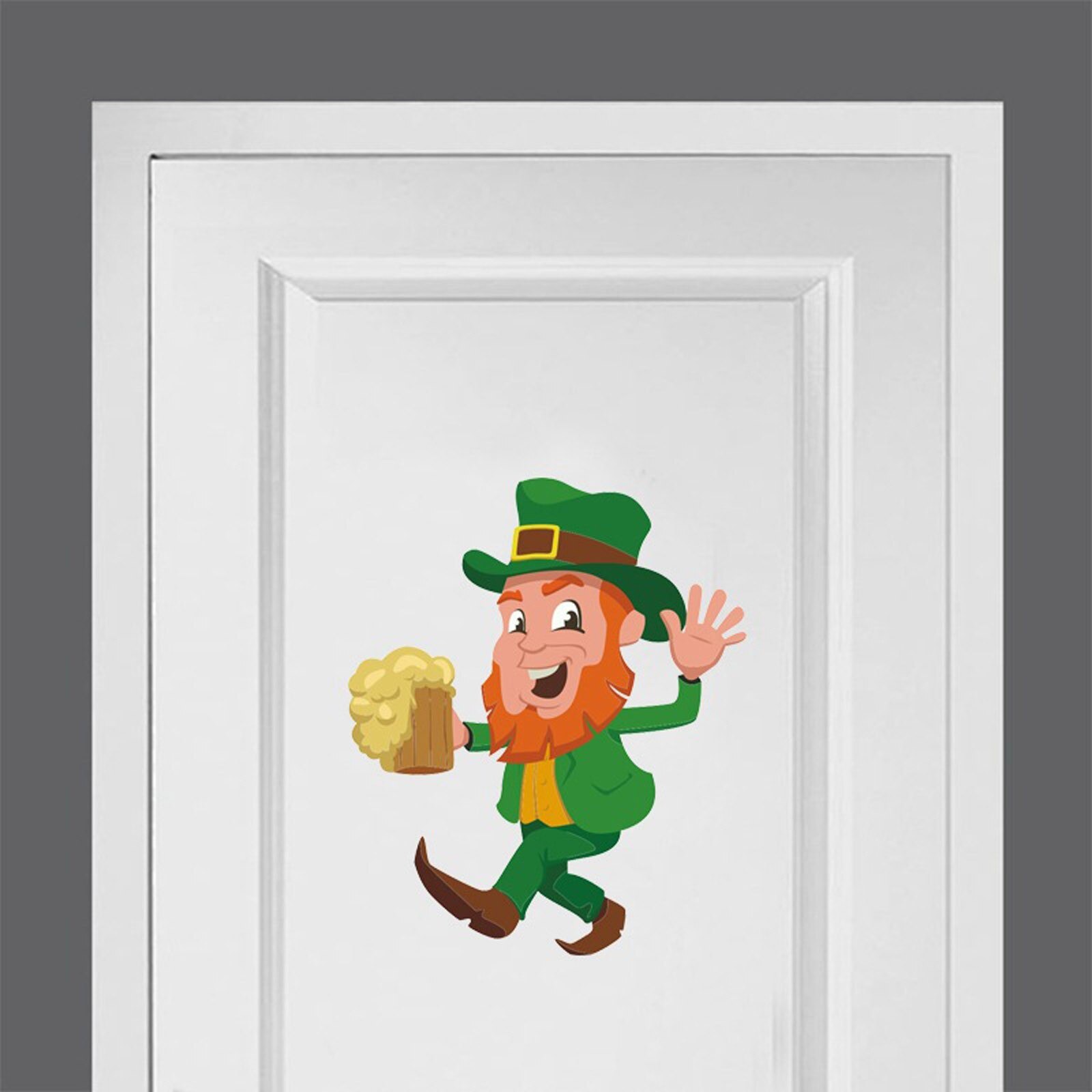 Happy Saint Patrick Day Window Stickers Irish Wall... – Grandado