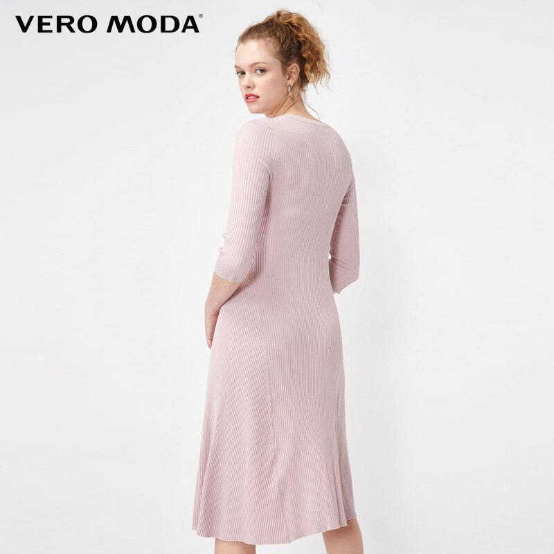Vero Moda Women swing fishtail Slim knit dress | 3... – Vicedeal