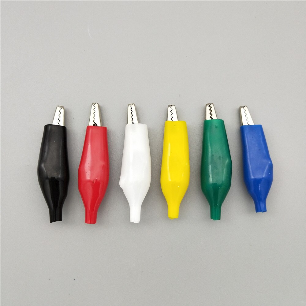 10pc Alligator Clips Electrical DIY Test Leads All... – Grandado