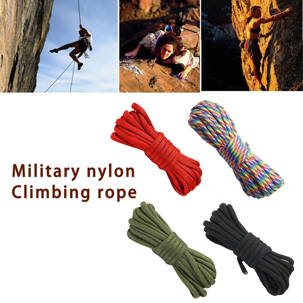 550 Pounds Army Nylon Climbing Rope Parachute Rope... – Vicedeal