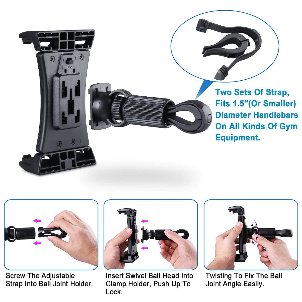 Untoom Fiets Tablet Houder Indoor Gym Loopband Tab... – Grandado