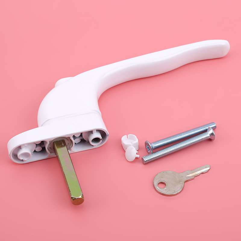 White Aluminum Alloy Window Handle With Locks Univ... – Vicedeal
