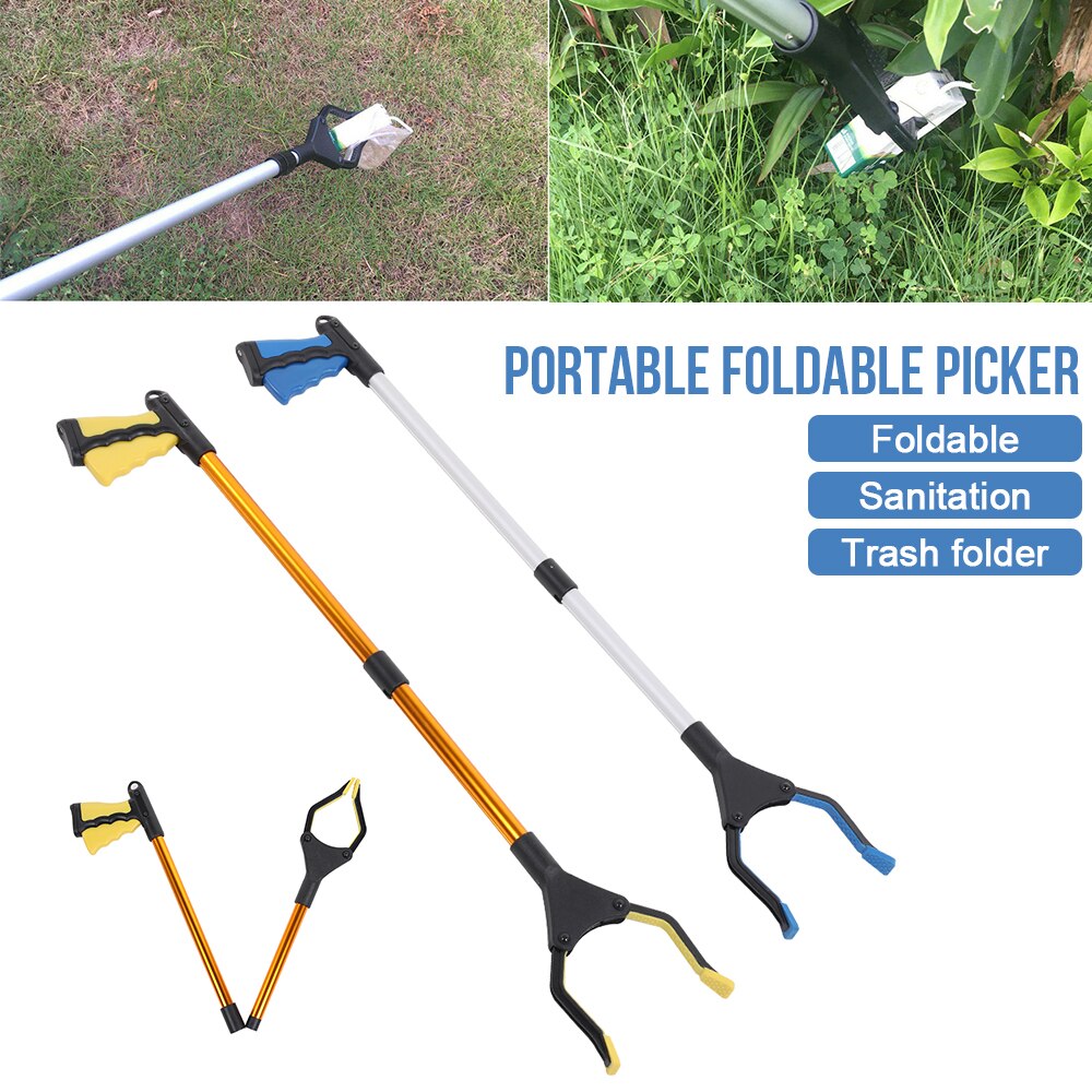 Trash Picker Pick Up Tools Foldable Extra Long Gra... – Vicedeal