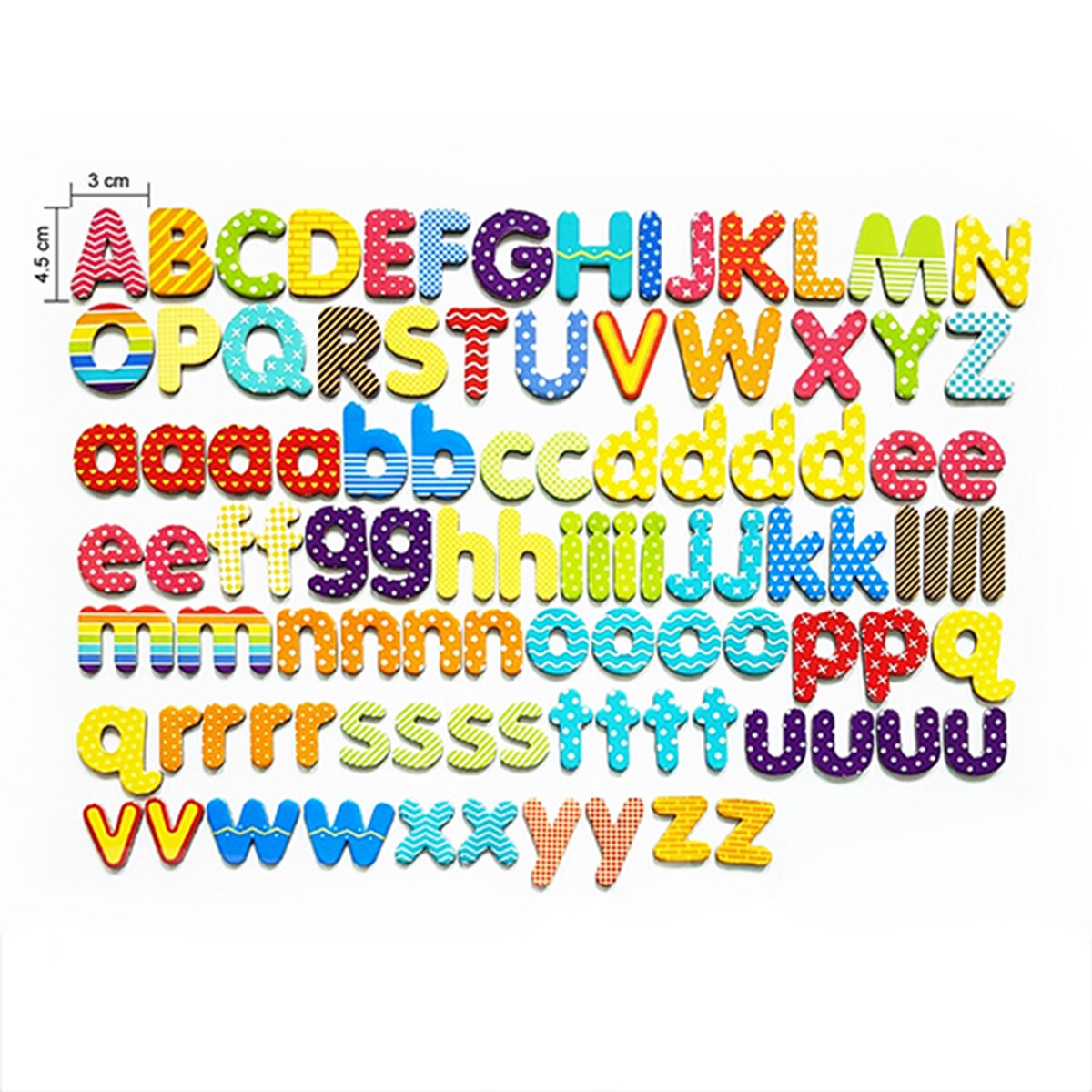 100 Uds magnético letra de alfabeto capital letras... – Grandado