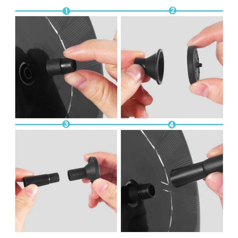 Solar Powered Mini Fountain Garden Pool Pond Solar... – Grandado