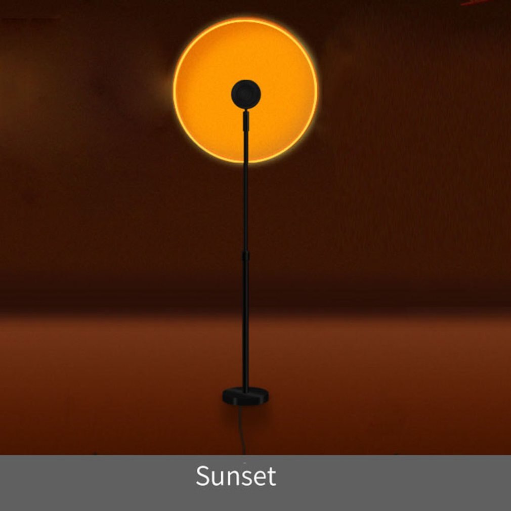 Sunset Projector Lamp Rainbow Atmosphere Led Night... – Grandado