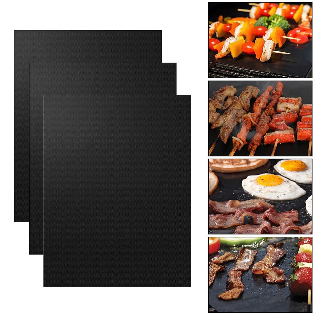 Reusable Non-Stick BBQ Grill Matte Pad Backen Blat... – Vicedeal