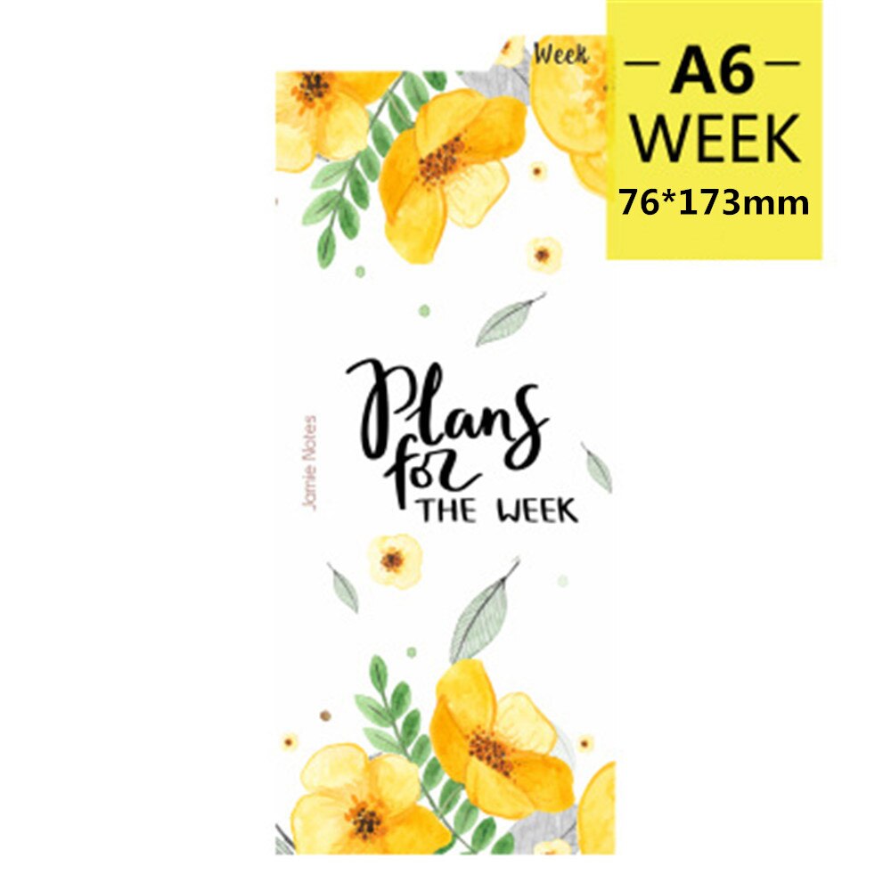 A5/A6 Notebook Bookmark Dairy Planner Agenda Index... – Grandado